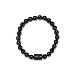 Firetti Damen Armband &raquo;Schmuck Geschenk Armschmuck Armkette Edelstein Sternzeichen&laquo; Made in Germany - mit Onyx und Geburtsstein schwarz 20cm, Fische, 