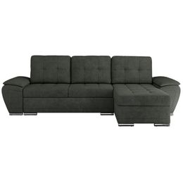 Ecksofa mit Schlaffunktion Umbria grau Ma&szlig;e (cm): B: 271 H: 85 Sofas > Sofas nach Material > Stoffsofas &raquo; Sofa DE