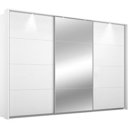 Rauch Schwebet&uuml;renschrank &raquo;Kleiderschrank Schrank Garderobe W&auml;scheschrank Ankleide KULMBACH&laquo; optional mit Beleuchtung, Breiten 278/368 cm H&ouml;hen 214/