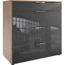 wimex Schubkastenkommode &raquo;Level36 C by fresh to go&laquo; mit soft-close Funktion grau Holzwerkstoff B/H/T: 81cm x 84cm x 41cm, 4 Stk.