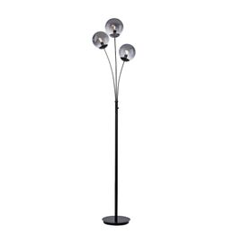 JUST LIGHT Stehlampe &raquo;BIG WIDOW&laquo; E14 1 Stk. ExklusiveE14, Schalter, Kippschalter schwarz 3, 1 Stk.