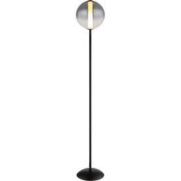 Globo LIGHTING Stehlampe &raquo;LACY&laquo; LED-Modul 1 Stk. Warmwei&szlig; Stehlampe Wohnzimmer Schlafzimmer Flur Design-Leuchte &Oslash; 25cm H: 152cm, 1 Stk.