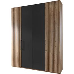 Wiemann Kleiderschrank &raquo;Denver&laquo; hochwertige Beschl&auml;ge braun Holzwerkstoff Bianco-Eiche-Nachbildung, B/H/T: 197,3cm x 217cm x 58cm
