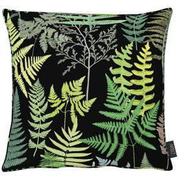 Apelt Dekokissen &raquo;Fauna&laquo; Kissenh&uuml;lle ohne F&uuml;llung, 1 St&uuml;ck gr&uuml;n Baumwolle, Polyester B/L: 46cm x 46cm, 1 Stk.