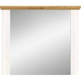 Home Affaire Spiegel &raquo;COSENZA, Breite 82 cm, 2-farbig, in Landhausoptik&laquo; Garderobenspiegel, Wandspiegel, Flurspiegel, Dielenspiegel wei&szlig; Spiegelglas B