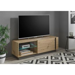Home Affaire Lowboard &raquo;CLAiR Lowboard 31&laquo; Breite 138 cm braun B/H/T: 138cm x 46cm x 40cm
