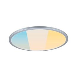Paulmann LED Panel &raquo;Atria Shine 3000K IP44 White Select rund&laquo; LED-Modul 1 Stk. Tageslichtwei&szlig; Farbwechsler, Farbsteuerung 1, &Oslash; 39,8cm H: 3,5cm, 1 Stk.