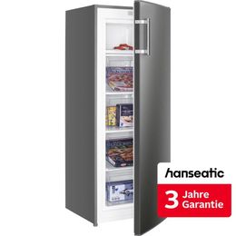 Hanseatic Gefrierschrank &raquo;HGS14355DI&laquo; 142,6 cm hoch 54,4 cm breit inkl. 3 Jahre Herstellergarantie silber