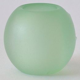 Kutti Gardinenbefestigungen Ersatzteile &raquo;Acrylkugel, Schlaufenkugel, &Oslash; 25 mm&laquo; Deko f&uuml;r Raffrollos und Scheibengardinen gr&uuml;n Acryl &Oslash; 25cm, 7 Stk.