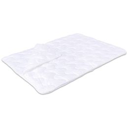 Tr&auml;umeland Kinderbettdecke &raquo;Traum-Duo&laquo; 4-Jahreszeiten 2 Stk. tlg. wei&szlig; Bezug: 100% Baumwolle. F&uuml;llung: 50% Lyocell (TENCEL ), 50% Polyester B/L: 140cm x 200cm, 4