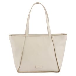 Marc O'polo Accessories Damen Marc O'Polo Accessories Shopper &raquo;Vera&laquo; gro&szlig;e Einkaufstasche, Umh&auml;ngetasche mit Rei&szlig;verschluss beige B/H/T: 27cm x 48cm x