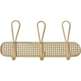 HOFMANN LIVING AND MORE Hakenleiste gold Metall B/H/T: 48cm x 26cm x 7cm