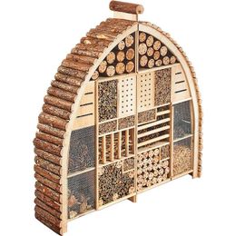 Locker Tierhaus &raquo;Luxury XXL&laquo; beige Massivholz B/H/T: 101cm x 109cm x 23cm