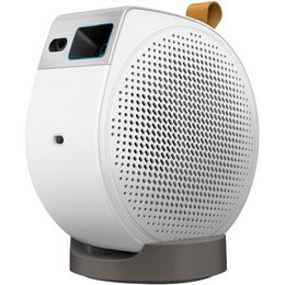 BenQ Portabler Projektor &raquo;GV50&laquo; (500 lm 100000:1 1920 x 1080 px) wei&szlig; Bis zu 2,5 Stunden Akkulaufzeit mit Google TV und offiziellem Netflix