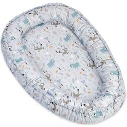Julius Z&ouml;llner Kuschelnest &raquo;NIDO, Smart Friends&laquo; Made in Germany bunt Obermaterial: 100% Baumwolle. F&uuml;llung: 100% Polyester Einheitsgr&ouml;&szlig;e