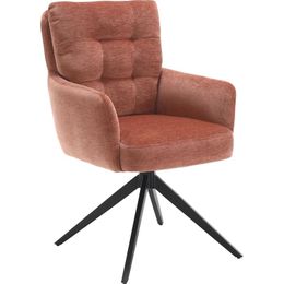 Home Affaire Esszimmerstuhl &raquo;Sant Tropez&laquo; (Set) 2 Stk. braun B/H/T: 60cm x 92cm x 67cm, 2 Stk., uni, 2er Set