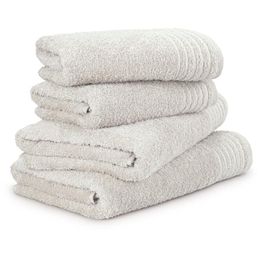 M&ouml;ve Handtuch Set &raquo;New Classic&laquo; 4 Walkfrottier 2x Hand- und 2x Duscht&uuml;cher, 100% bester Baumwolle (480 g/m&sup2;) Walkfrottier, Obermaterial: 100% Baumwolle 4, 