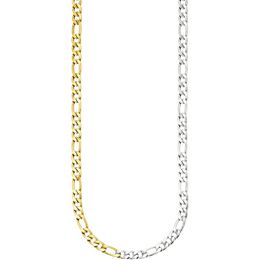 Aniston Jewelry & Watches Damen Aniston JEWELRY & WATCHES Edelstahlkette &raquo;Schmuck Geschenk Edelstahl Halsschmuck Figarokette&laquo; gelb Edelstahl, L: 55 B: