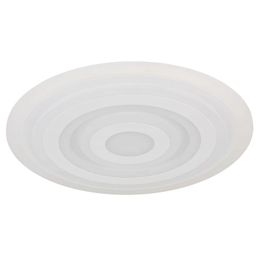 Globo LIGHTING LED Deckenleuchte &raquo;ALOIS&laquo; LED-Modul 1 Stk. Warmwei&szlig; Deckenlampe, Designleuchte, Wohnzimmer, Schlafzimmer, rund wei&szlig; 1 Stk.