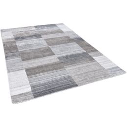 Theko Teppich &raquo;MONTANA LUXURY 928-15&laquo; rechteckig 13 mm H&ouml;he Handweb Teppich, Seidenoptik, leichter Glanz, 100% Viskose, handgewebt braun Viskose B : 