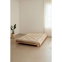 Karup Design Bettgestell &raquo;Social Bed, ohne Matratze, FSC -zertifiziertes Massivholz&laquo; wahlweise mit oder ohne verstellbares Zubeh&ouml;r, Bett in mehreren Gr&ouml;&szlig;en beige 
