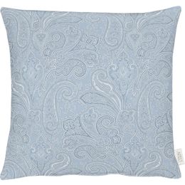 Apelt Dekokissen &raquo;3313&laquo; Kissenh&uuml;lle mit F&uuml;llung, 1 St&uuml;ck blau Polyester B/L: 48cm x 48cm, 1 Stk.