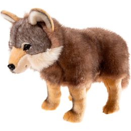 Heunec Kuscheltier &raquo;Misanimo, Wolf&laquo; braun Einheitsgr&ouml;&szlig;e Kuscheltier