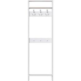 OTTO home Garderobenpaneel &raquo;Luven&laquo; FSC zertifiziertes Massivholz wei&szlig; Massivholz B/H/T: 60cm x 192cm x 12cm