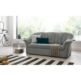DOMO collection 3-Sitzer &raquo;Pegnitz f&uuml;r kleine R&auml;ume, Breite 185cm&laquo; zeitlos, elegante Armlehnen, komfortabel grau 100% Polyester B/H/T: 185cm x 82cm x 