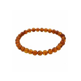 Firetti Jungen Armband &raquo;Schmuck Geschenk Armschmuck Armkette Bernstein&laquo; Made in Germany - mit Bernstein braun 14cm, Silikon Stein