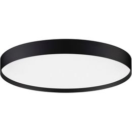 NOVA LUCE Deckenleuchte &raquo;ROI&laquo; LED-Modul 1 Stk. Warmwei&szlig; schwarz-wei&szlig; 1, &Oslash; 50cm H: 8,5cm, 1 Stk.