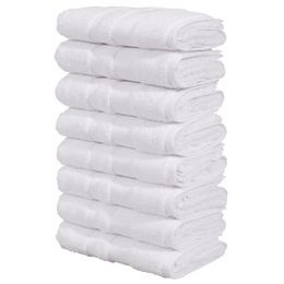 OTTO home Handt&uuml;cher &raquo;Vanessa, 8 Handt&uuml;cher, 50x100cm, in Standard- und Premium-Qualit&auml;t&laquo; Handt&uuml;cher mit Bord&uuml;re, 100% Baumwolle, einfarbig, weich 
