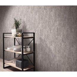 Fashion for walls Vliestapete &raquo;Chroma&laquo; Motiv gepr&auml;gt Phthalate frei grau B/L: 0,53m x 10,05m, Rollen: 1