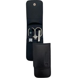 Pfeilring Pfeilring Manik&uuml;re-Etui mit Schere, Pinzette und Nagelpfleile rot B/H/T: 80mm x 125mm x 30mm 3 Stk.