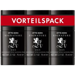 Otto Kern Herren Deo-Set &raquo;Signature Man&laquo; mit einer energetischen Kopfnote schwarz 225ml