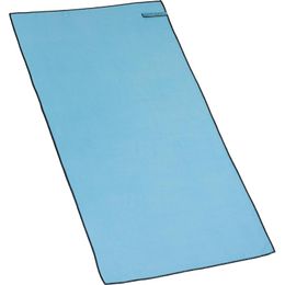 G&ouml;zze Sporthandtuch &raquo;Sports by &laquo; im Set, schnell trocknend, Mikrofaser, f&uuml;r Sport, Reisen & Camping blau Microfaser, Obermaterial: 90% Polyester, 10% 