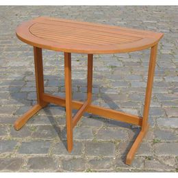 Merxx Gartentisch 90x60 cm beige B/H/T: 90cm x 74cm x 60cm