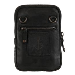 Harbour 2nd Damen Harbour 2nd Mini Bag &raquo;Benita&laquo; Umh&auml;ngetasche, Schultertasche mit typischen Marken-Anker-Label grau B/H/T: 11cm x 18cm x 2cm