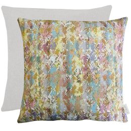 Apelt Dekokissen &raquo;Charme&laquo; besonderes Jacquardgewebe als All-over mit Kreuzstichmuster Baumwolle, Polyester B/L: 46cm x 46cm, 1 Stk.