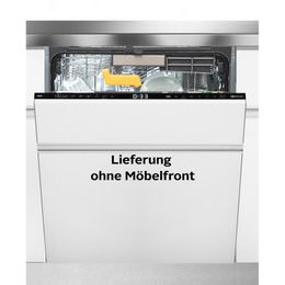 Bauknecht vollintegrierbarer Geschirrsp&uuml;ler &raquo;B8I HF58 TUC&laquo; 14 Ma&szlig;gedecke Fl&uuml;sterleise &ndash; mit Ger&auml;uschwerten von bis zu 38 dB besonders leise silber 