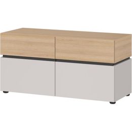 Germania Schuhbank &raquo;Arluno&laquo; 1 Stk. tlg. 96 x 48 x 40 cm, Push-to-open, Made in Germany beige Spanplatte B/H/T: 96cm x 48cm x 40cm