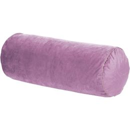 Pad Dekokissen &raquo;Elegance&laquo; Design als Basic, aus Samt, elegante Optik lila Polyester B/L: 25cm x 50cm, 1 Stk.