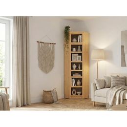 OTTO home Eckregal &raquo;Soeren Regal H&ouml;he 220 cm, massive Kiefer, FSC -zertifiziert&laquo; passend f&uuml;r Regale Soeren mit einer Tiefe von 29 cm braun Massivholz 