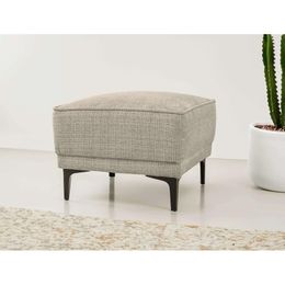 OTTO home Hocker &raquo;Oland Chenille Polsterhocker&laquo; passend zur Serie OLAND grau 100% Polyester B/H/T: 56cm x 45cm x 58cm, Chenille
