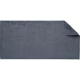 Egeria Handt&uuml;cher &raquo;Elegant&laquo; Uni Programm mit Webkante, reine Baumwolle grau Walkfrottier, Obermaterial: 100% Baumwolle B/L: 50cmx100cm, 2 Stk., Walkfrottier