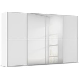 Rauch Schwebet&uuml;renschrank &raquo;Kleiderschrank Schrank Garderobe Schlafzimmerschrank SCALE-DUO&laquo; edle zweigeteilte T&uuml;ren, Spiegel und 3 Zierleisten MADE IN 