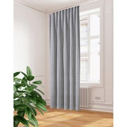 Home Wohnideen Vorhang &raquo;EILIKA&laquo; Multifunktionsband 1 Stk. tlg. Kombibandschal Boucl&eacute; Struktur/Raumhoch grau Polyester 300cm, Multifunktionsband, 135cm