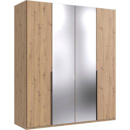 wimex Kleiderschrank &raquo;Mugano,in 5 Breiten,2 H&ouml;hen,2 Tiefen, viele Farben, Made in Germany&laquo; in Basic oder Premium Ausstattung, mit langen Griffen aus Metall,