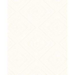 marburg Vliestapete grafisch moderne Tapete f&uuml;r Wohnzimmer Schlafzimmer K&uuml;che beige Vlies B/L: 0,53m x 10,05m
