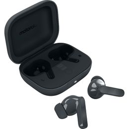 Motorola wireless In-Ear-Kopfh&ouml;rer &raquo;moto buds&laquo; Bluetooth Active Noise Cancelling (ANC) schwarz Dreifach-Mikrofonsystem f&uuml;r klare Anrufe